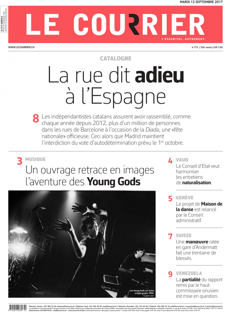 le-courrier - The Young Gods