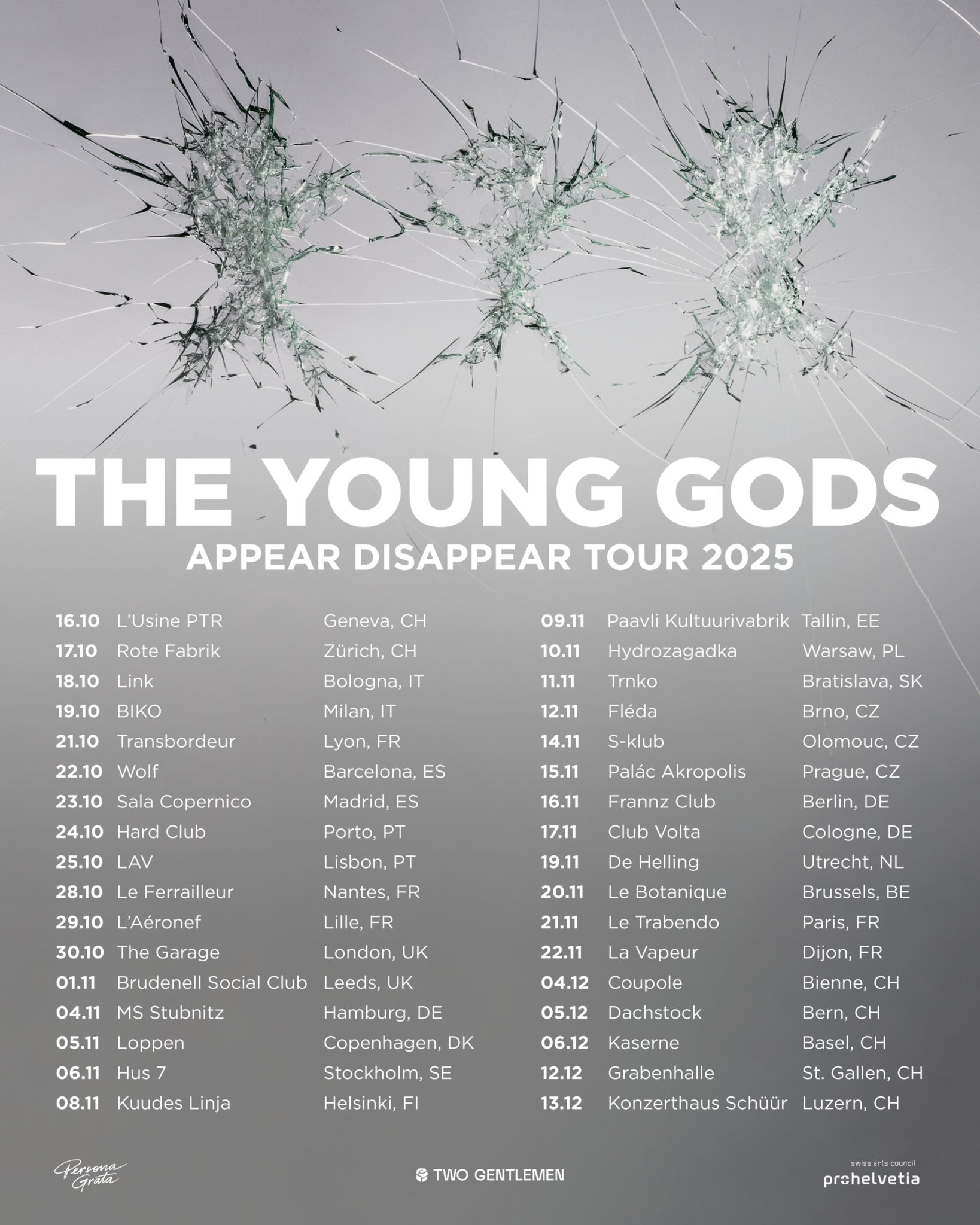 APPEAR DISAPPEAR - The Young Gods